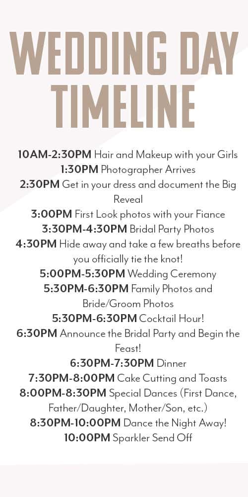 Bridal Hair And Makeup Timeline Saubhaya Makeup